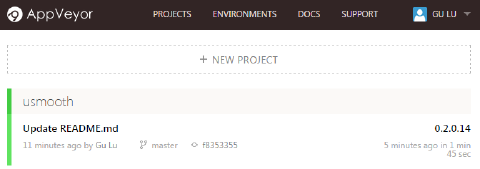 2015.05 利用 AppVeyor 实现 GitHub 托管项目的自动化集成